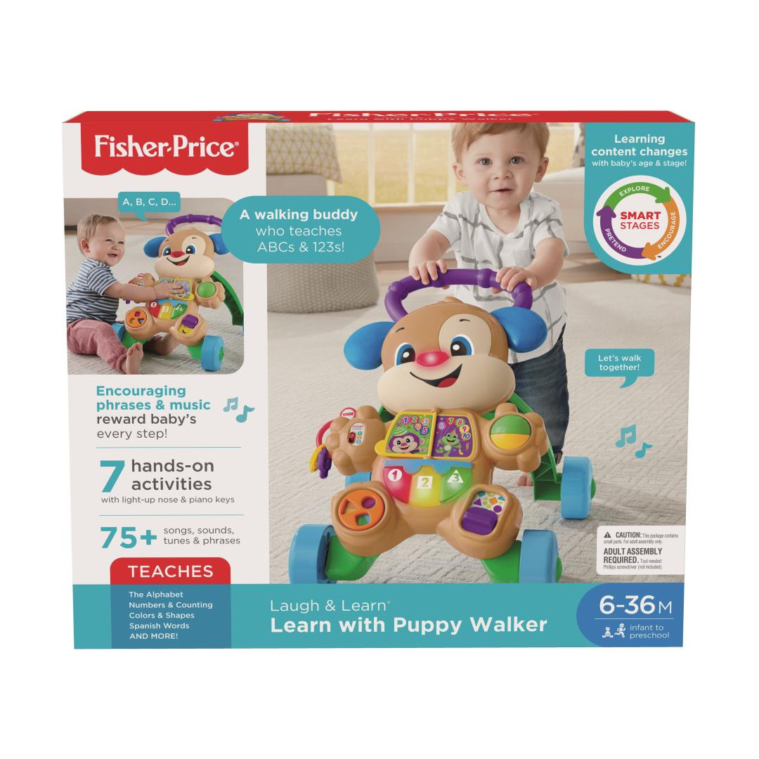 Fisher Price Puppy Walker- Assorted - Afterpay Available!