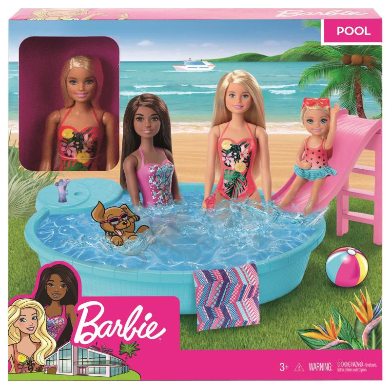Barbie Pool With Doll - Afterpay Available!