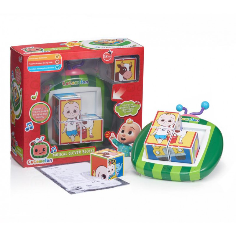 CoComelon Musical Clever Blocks - Afterpay Available!