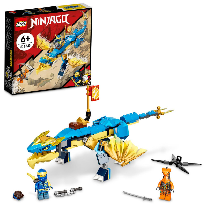 LEGO Ninjago Jay’s Thunder Dragon EVO 71760 | Mr Toys Toyworld