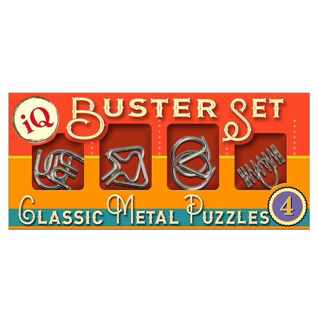 Iq Buster Set Of 4 Metal | Mr Toys Toyworld