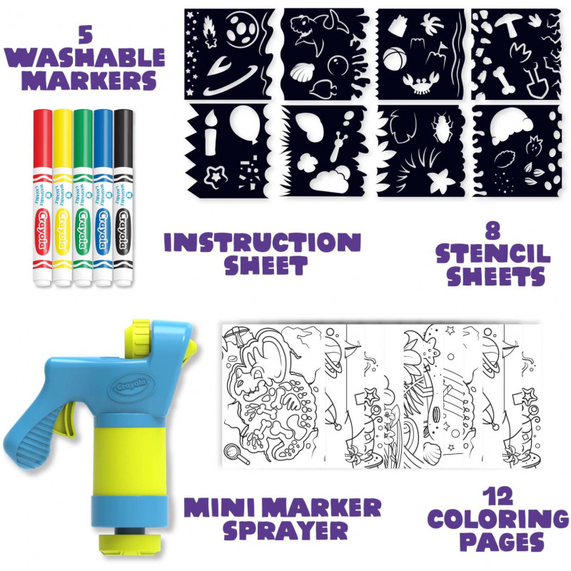 Crayola - Mini Marker Sprayer - Afterpay Available!
