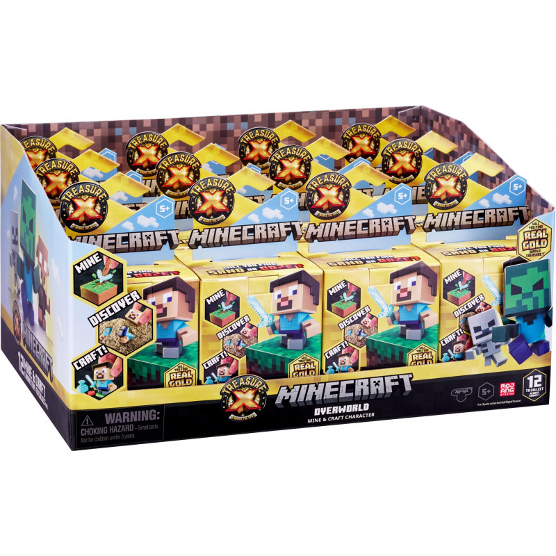 Treasure X Licensed Minecraft S1 Single Pk Assorted - Shop