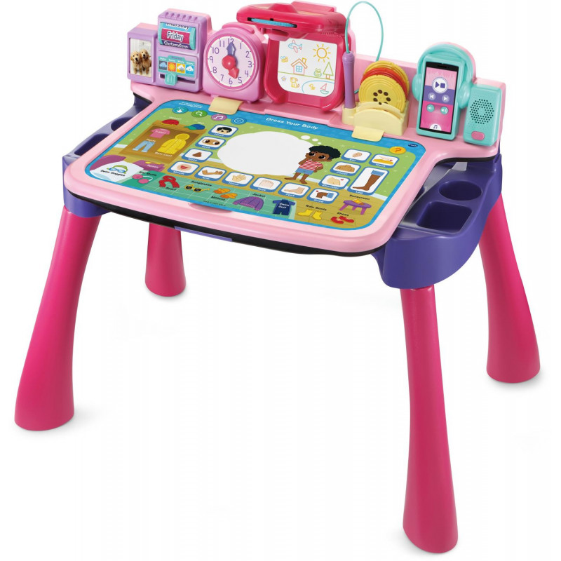 VTech Learn & Draw Activity Desk Pink - Afterpay Available!