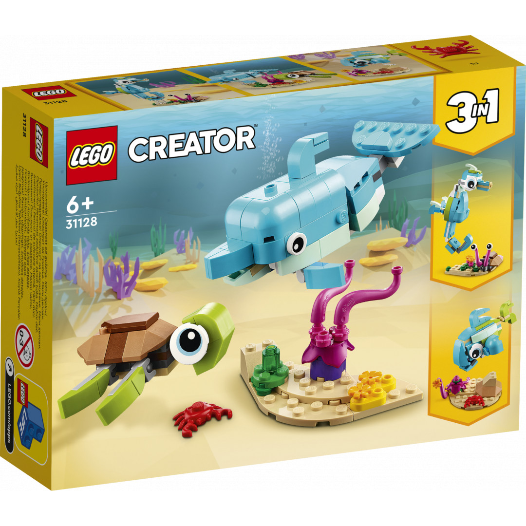 LEGO Creator Dolphin and Turtle 31128 - Afterpay Available!