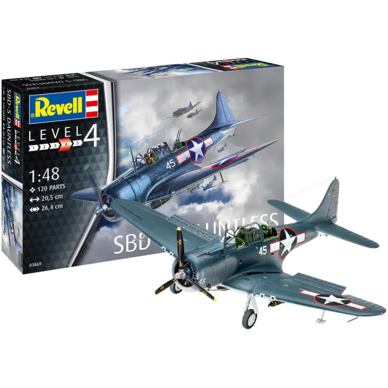 Revell SBD-5 1:48 Dauntless Navyfighter - Afterpay
