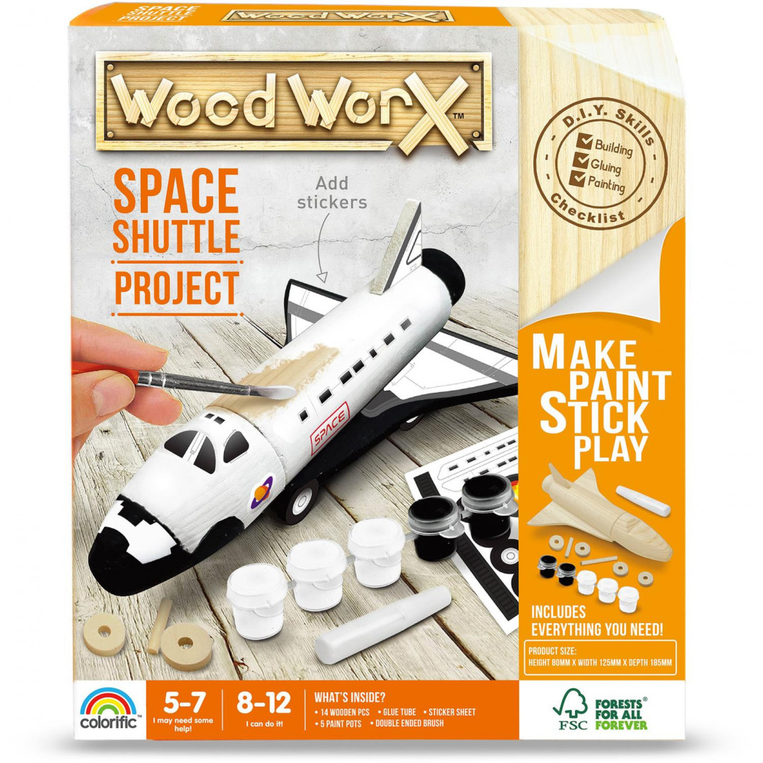 Wood WorX Space Shuttle - Afterpay Available!