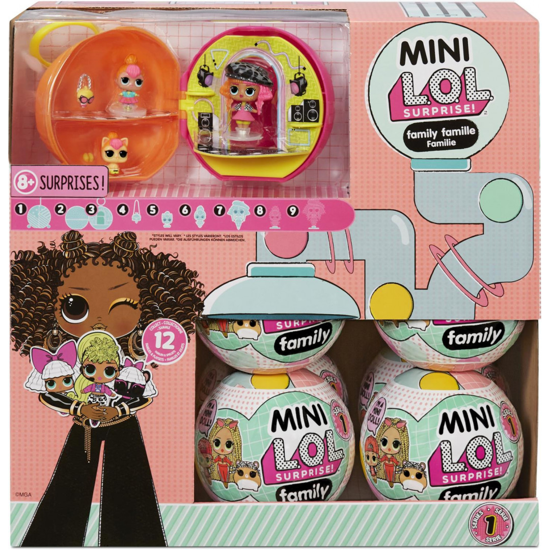 L.O.L. Surprise! OMG Mini Family Assorted | Mr Toys Toyworld