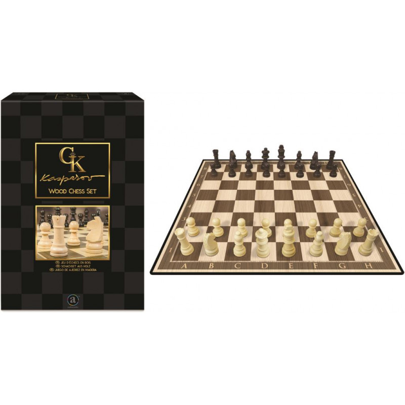 Kasparov Wood Chess Set - Afterpay Available!