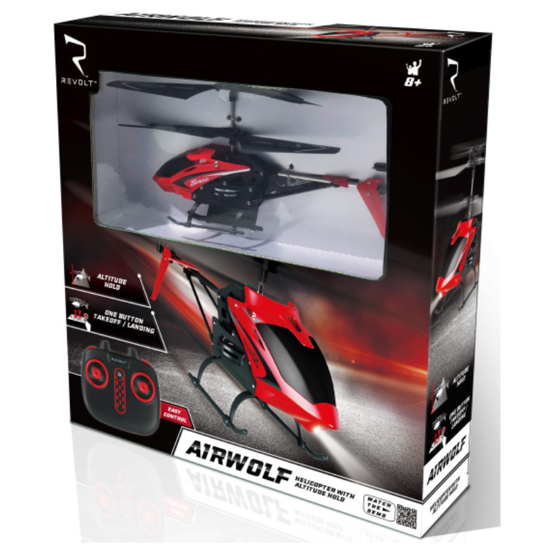 Revolt Radio Control Airwolf Helicopter With Auto Hover | Mr