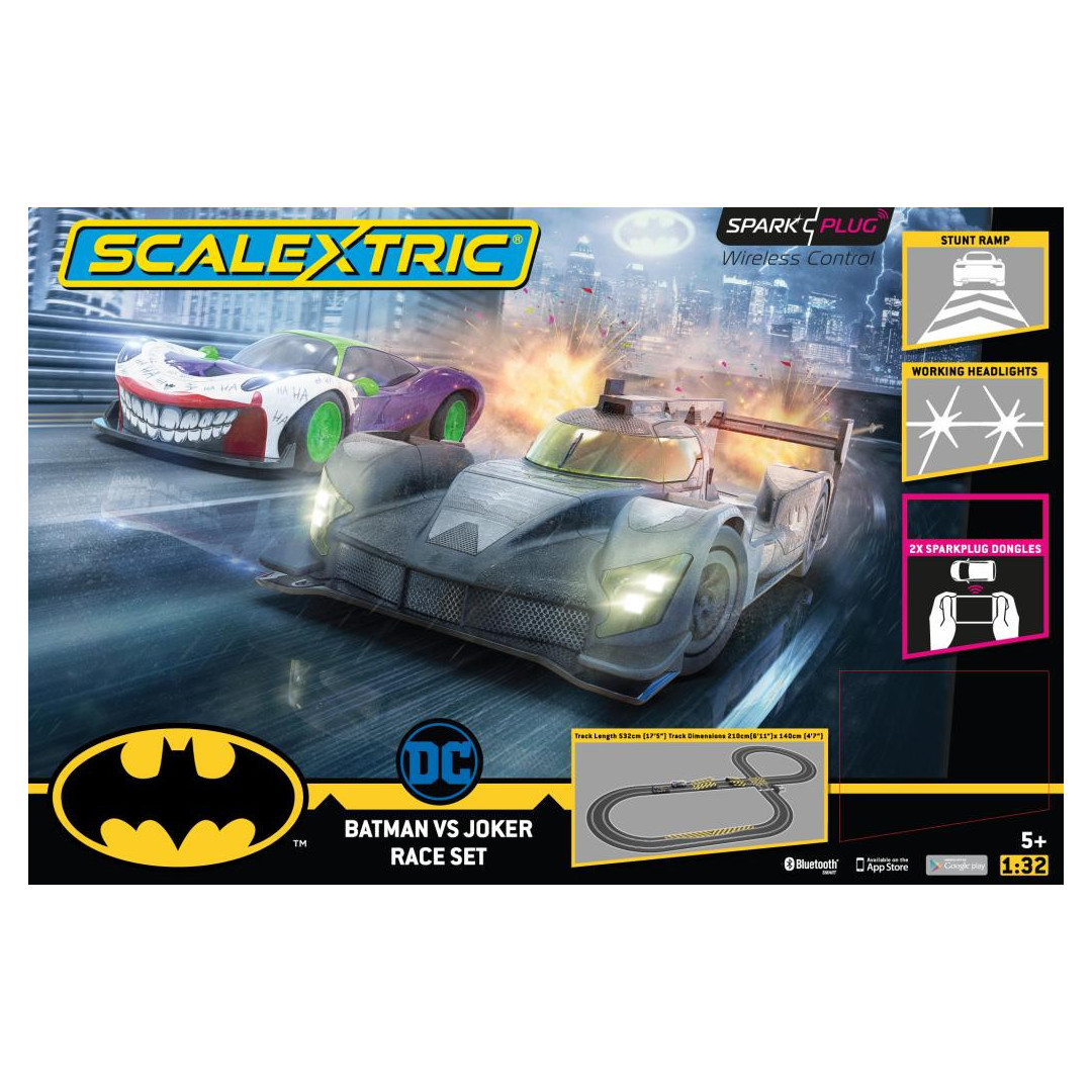 Scalextric Batman Vs Joker Race Set - Afterpay Available!