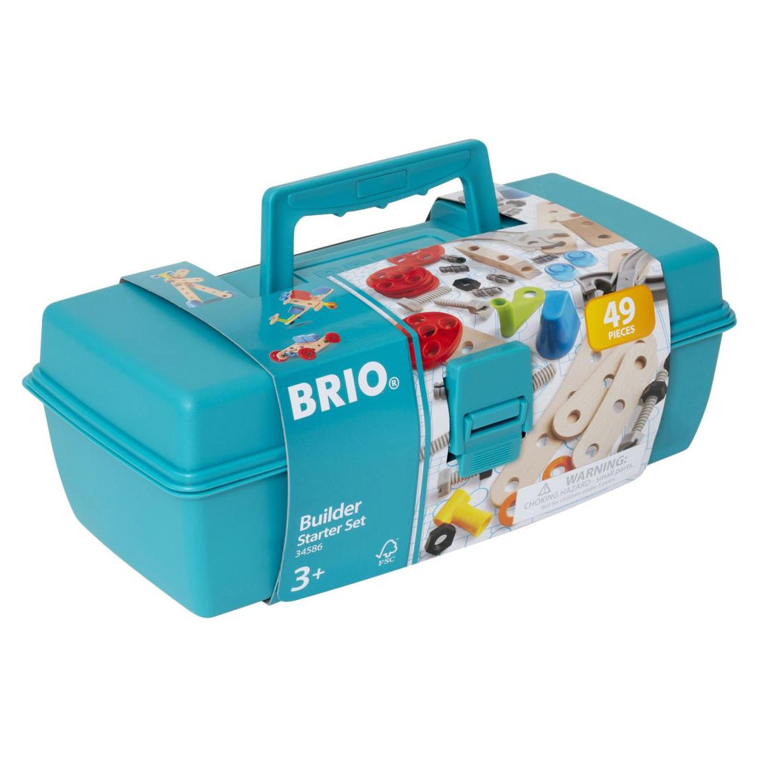 Brio Builder Starter Set with 49 Pieces - Afterpay