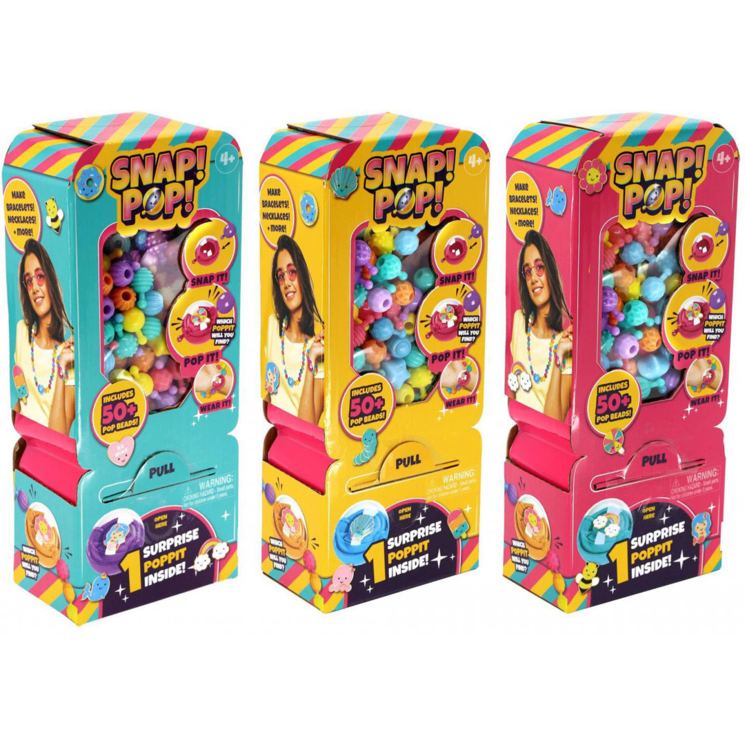 Snap Pop! 50Pc Set Asst - Afterpay Available!