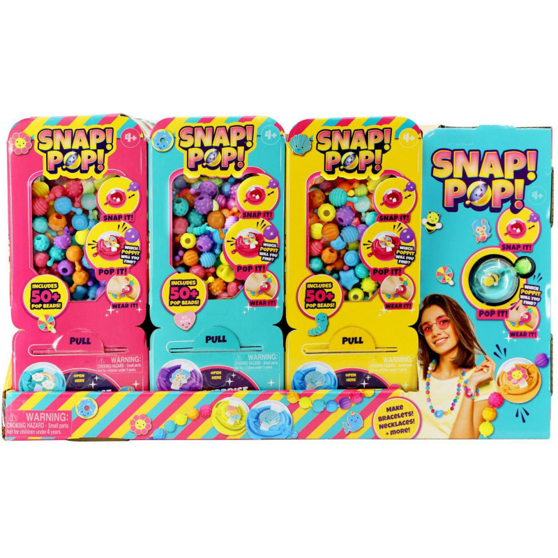 Snap Pop! 50Pc Set Asst - Afterpay Available!