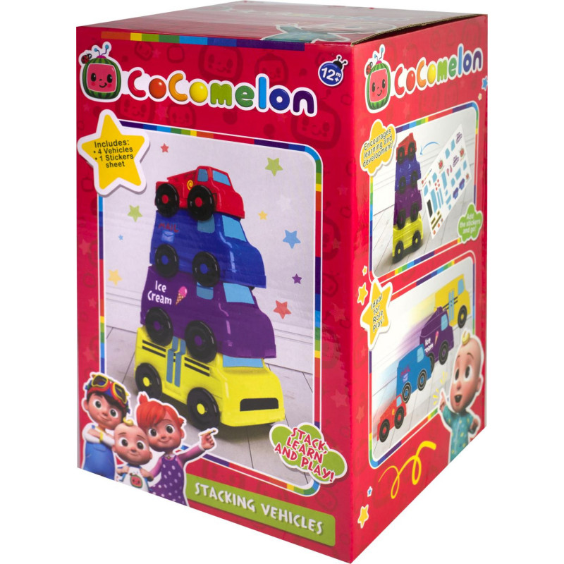 CoComelon Stacking Vehicles | Mr Toys Toyworld