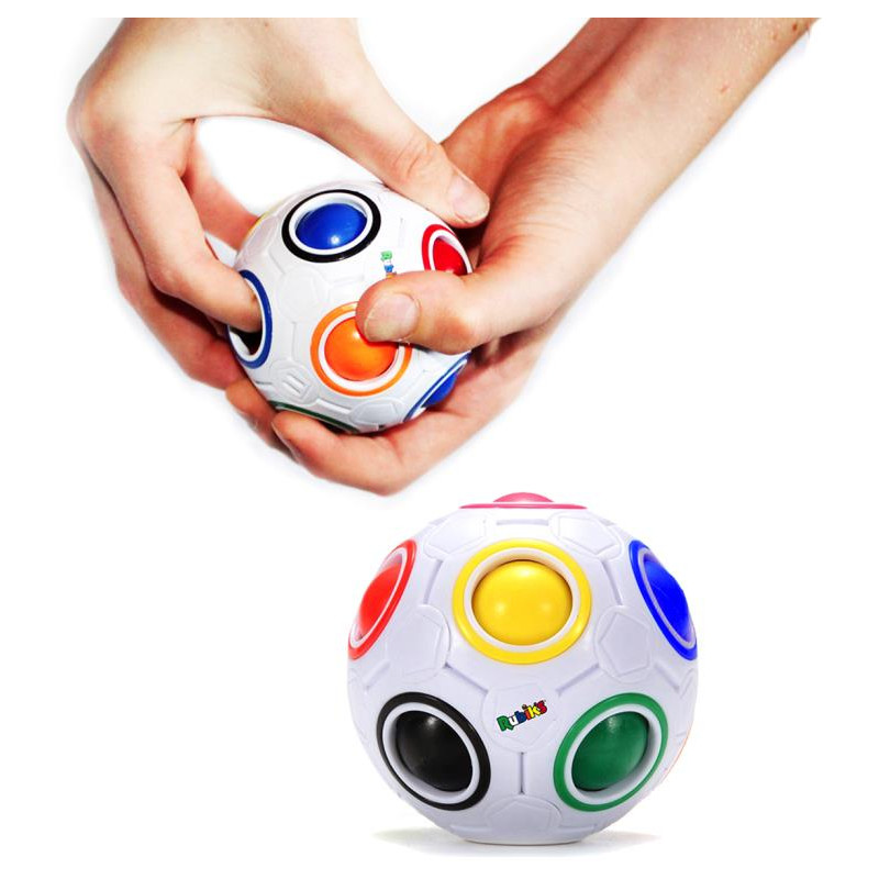 Rubik's Rainbow Ball (White) - Afterpay Available!