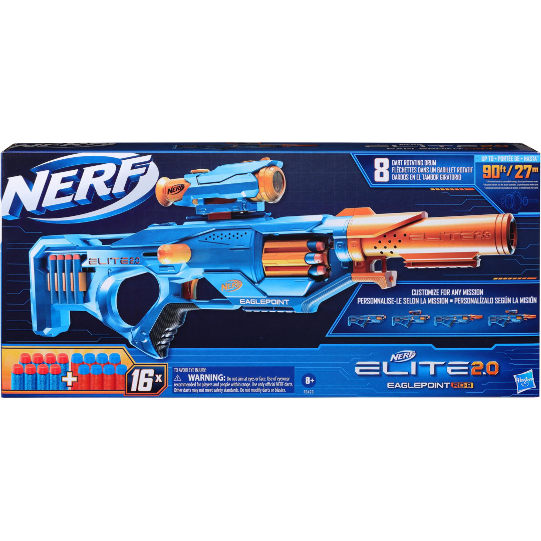 Nerf Elite 2.0 Eaglepoint RD-8 - Afterpay Available!