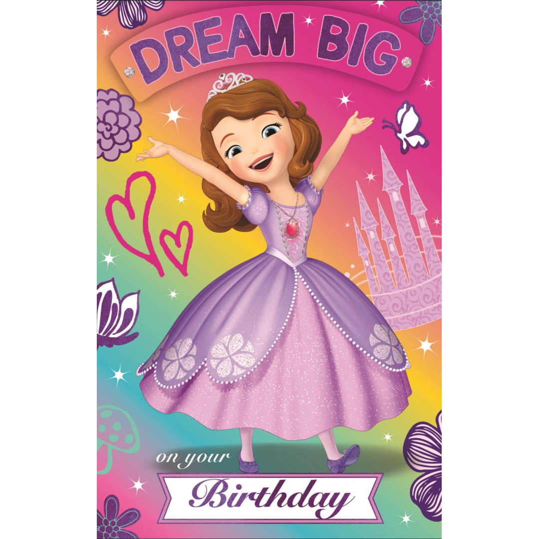 Sophia The First Card | Mr Toys Toyworld