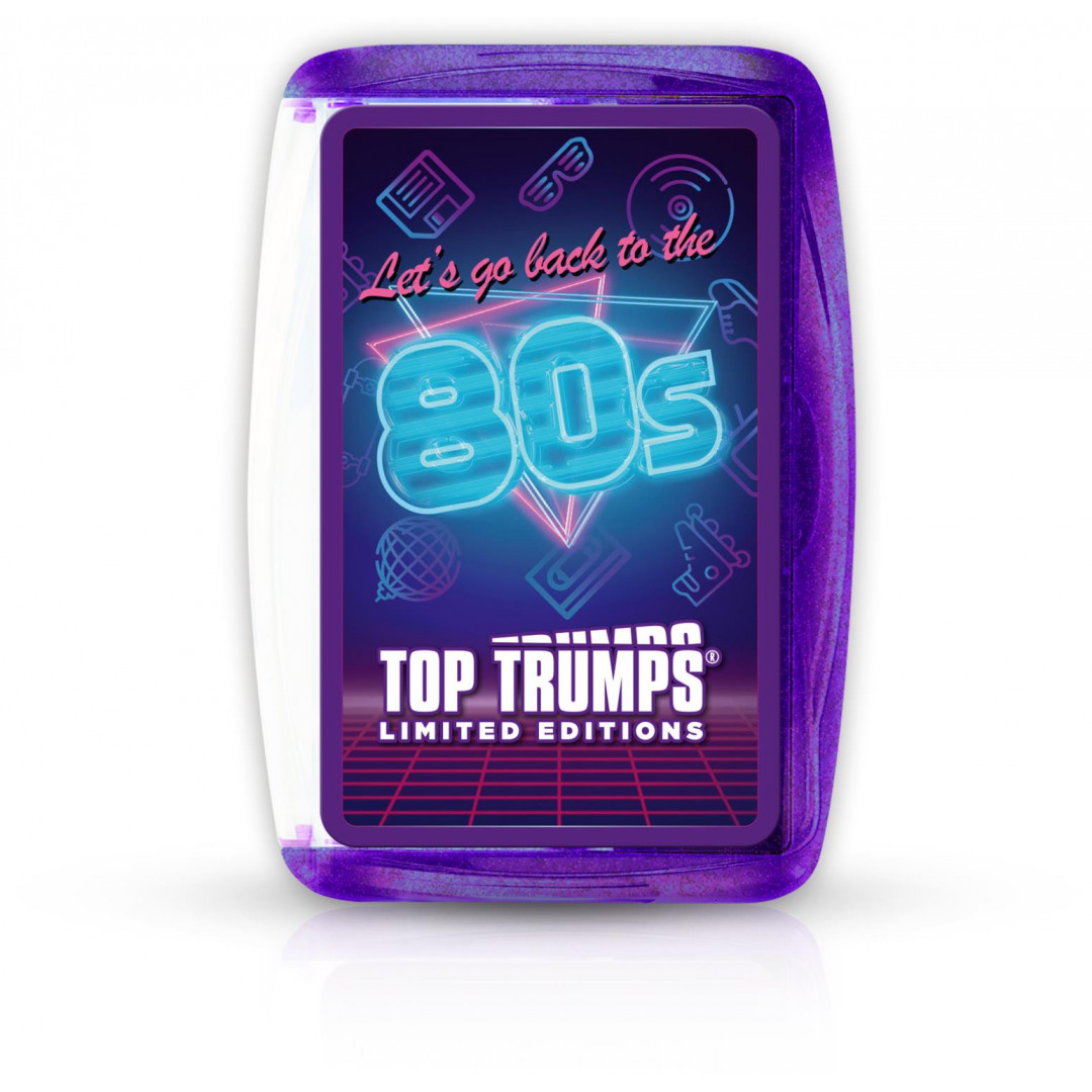 Top Trumps Lets Go Back To The 80s Card Game | Mr Toys