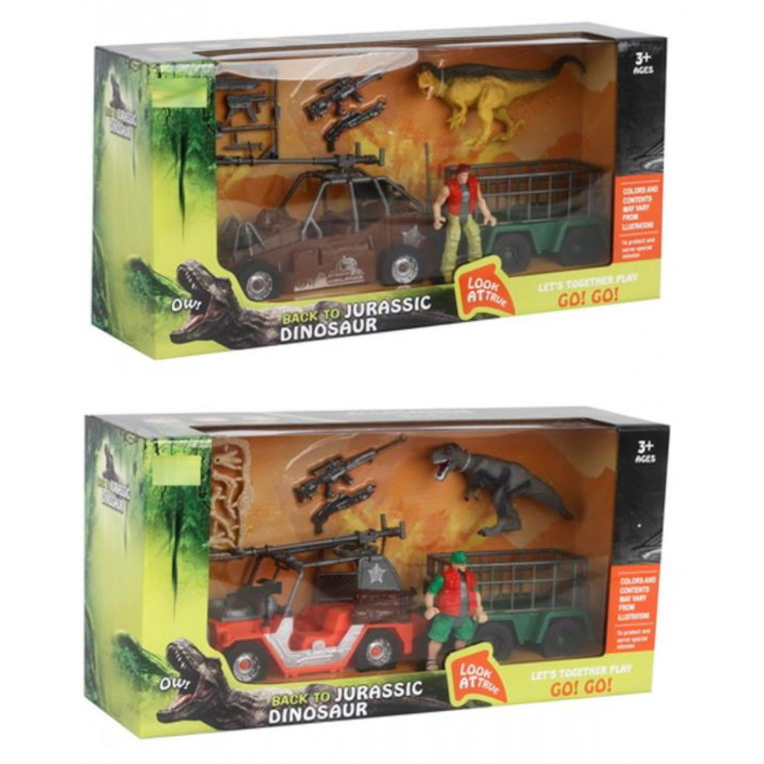 Jurassic Dinosaur Jeep Play Pack Asst - Afterpay Available!