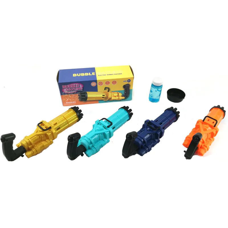 12 Hole Gatling Electric Bubble Gun Assorted - Afterpay