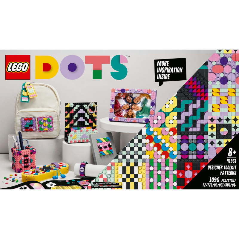 LEGO DOTS Designer Toolkit - Patterns 41961 | Mr Toys Toyworld