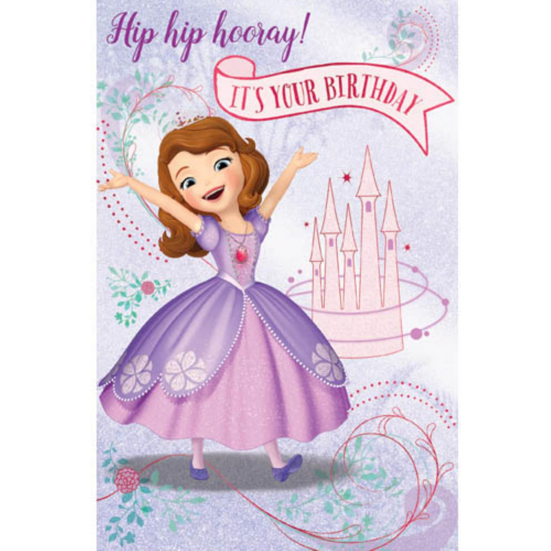 Sofia Purple Palace Card | Mr Toys Toyworld