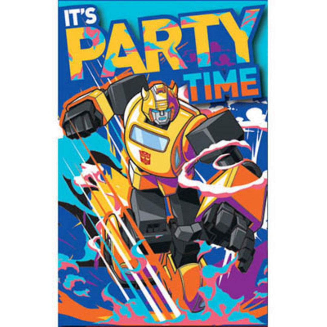 Transformers Colour Motion Card - Afterpay Available!