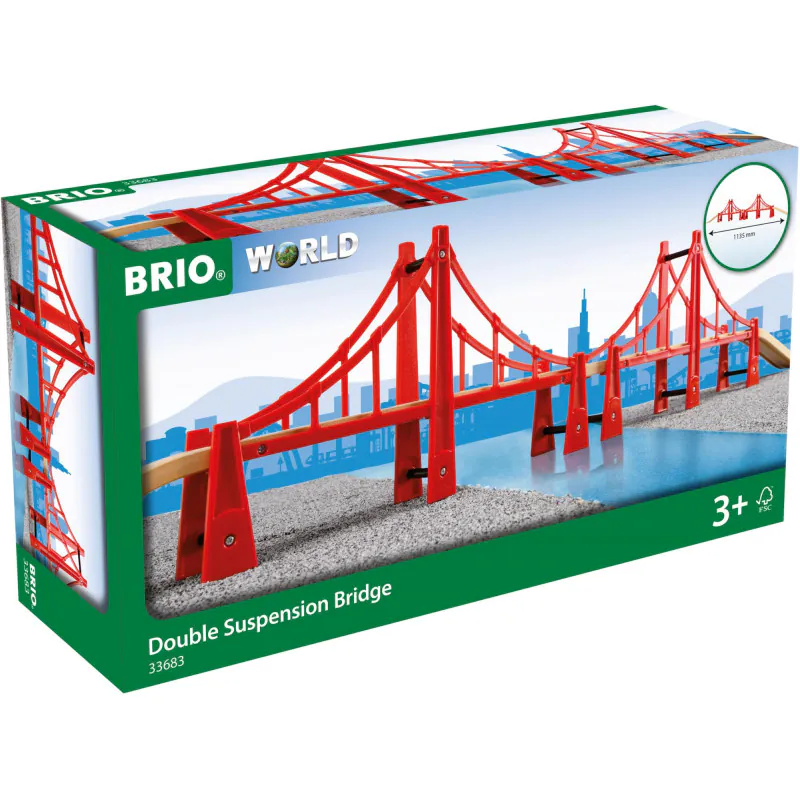 Brio Bridge - Double Suspension Bridge 5 Pcs - Afterpay