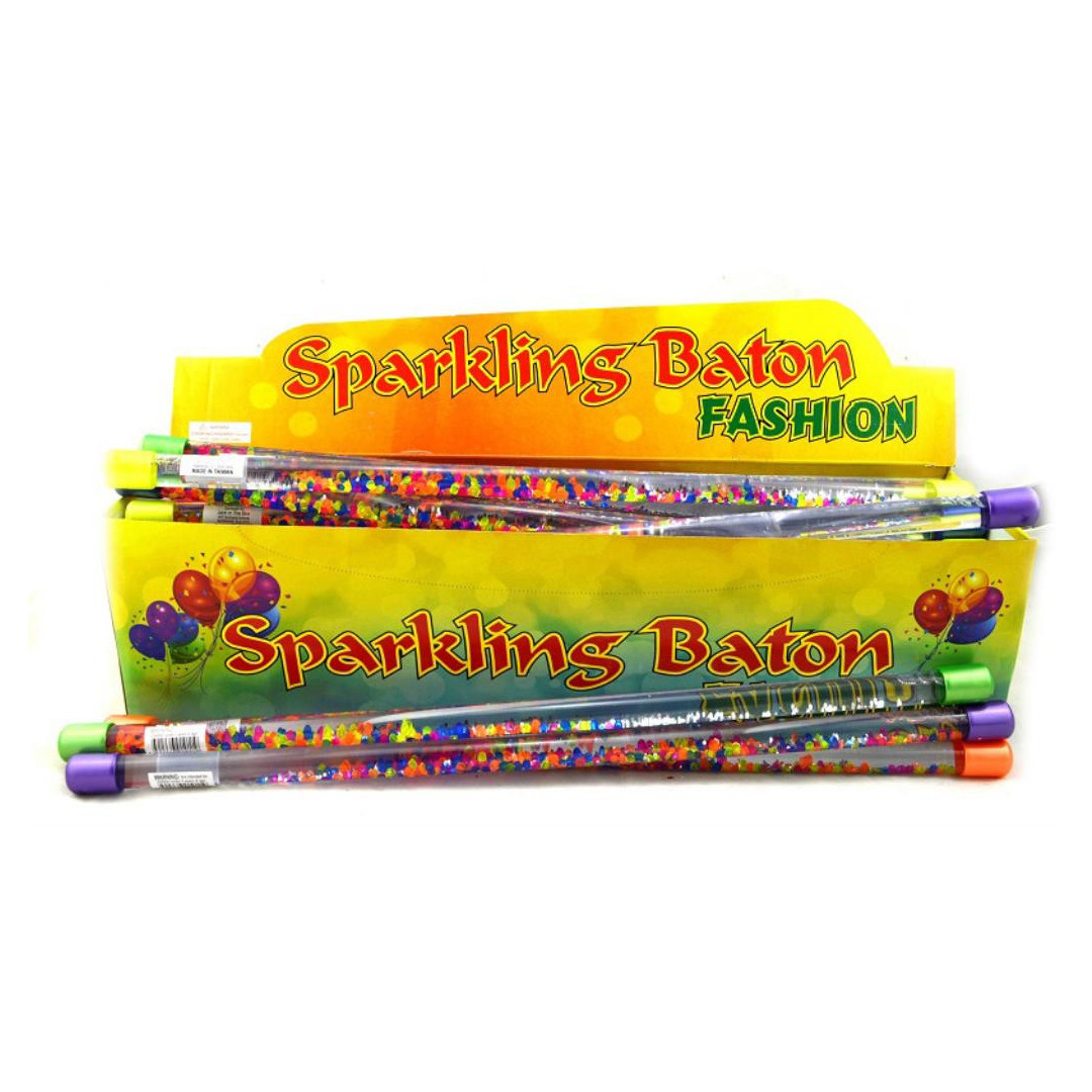 Glitter Bead Baton -Assorted - Afterpay Available!