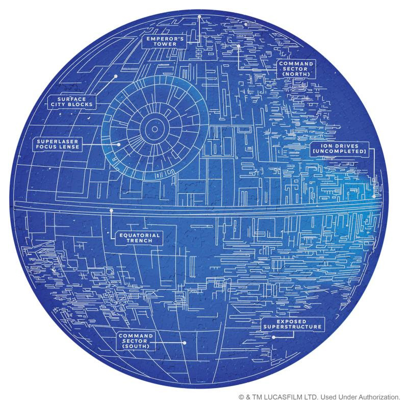 Disney Star Wars Death Star 1000 Piece Puzzle | Mr Toys Toyworld