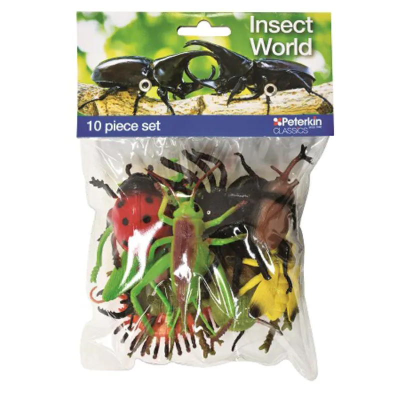 Insect World 10Pc - Assorted - Afterpay Available!
