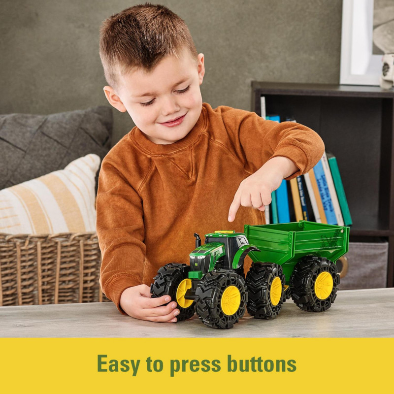 Monster Treads Tractor And Wagon (New Tyres) - Afterpay