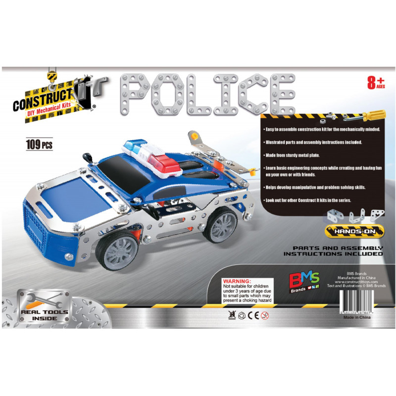 Construct It Police Car - Afterpay Available!