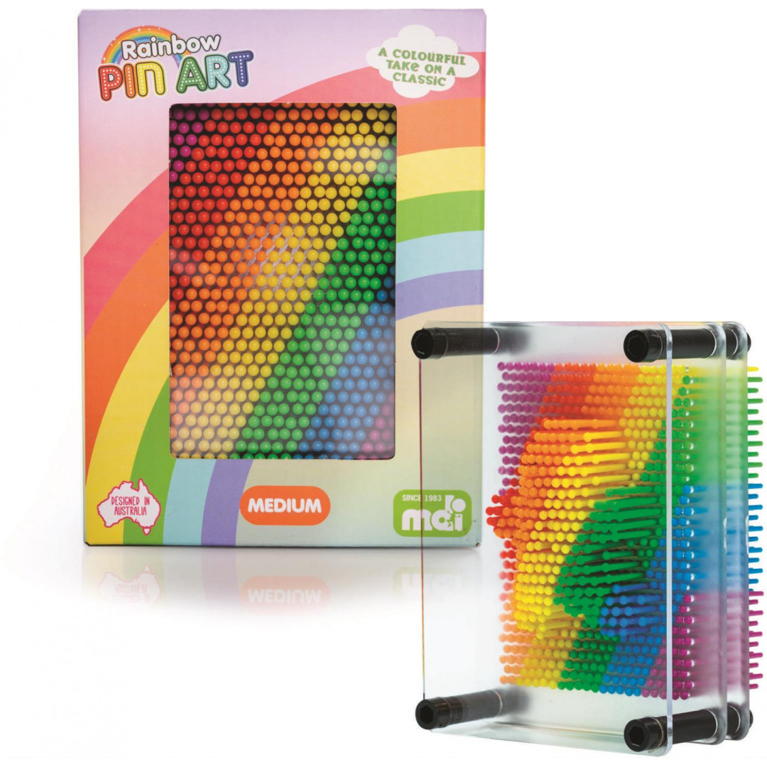 Rainbow Pin Art Small - Afterpay Available!