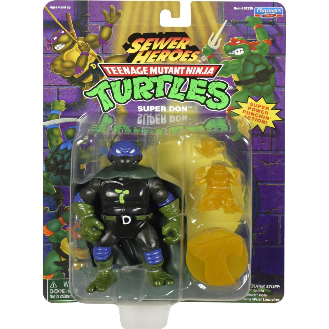 TMNT 1993 4.5" Superhero Turtles Bundle 4Pk - Afterpay