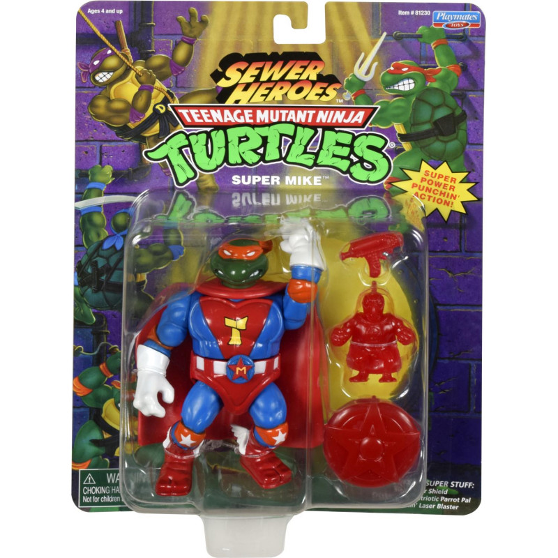 TMNT 1993 4.5" Superhero Turtles Bundle 4Pk - Afterpay