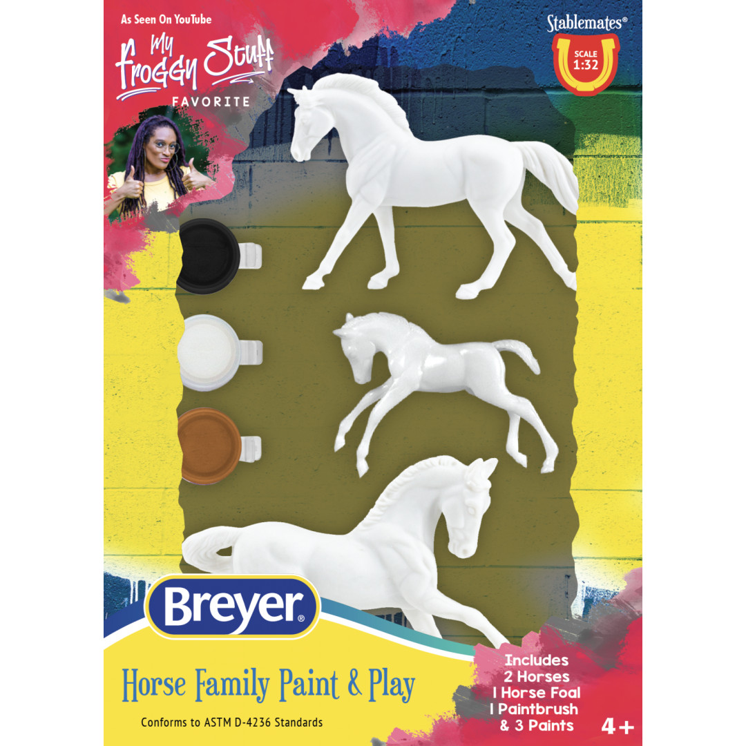 Breyer Activity Mini Painting Horse Family - Afterpay