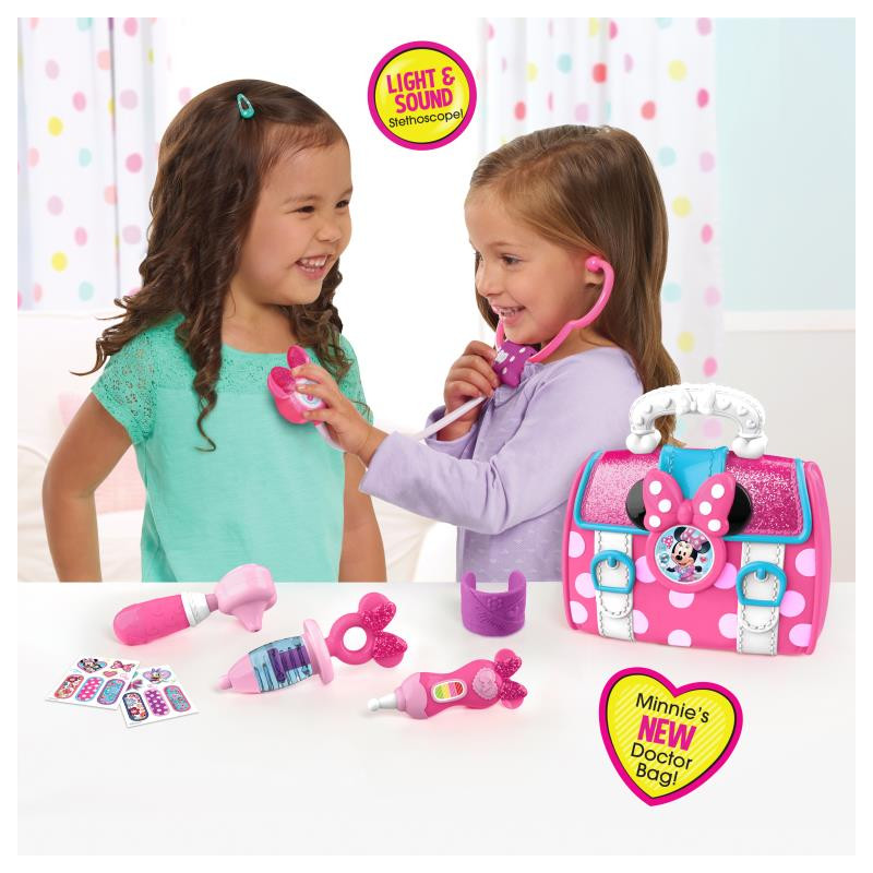 Minnies Happy Helpers Bow-Care Doctor Bag Set - Afterpay