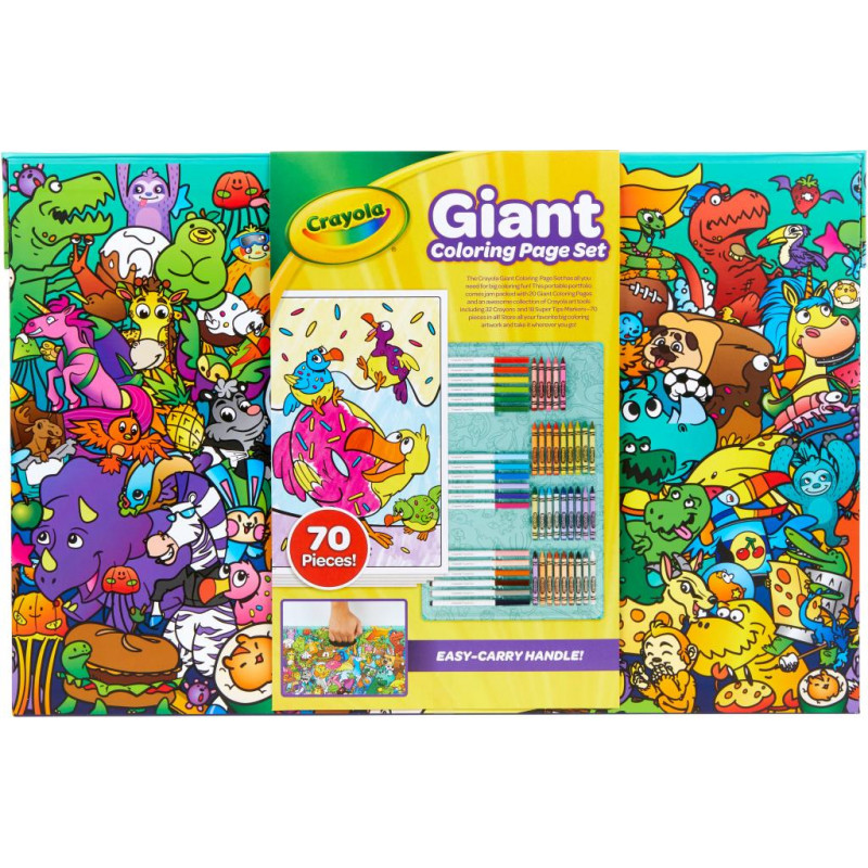 Crayola - Giant Colouring Page Art Kit | Mr Toys Toyworld