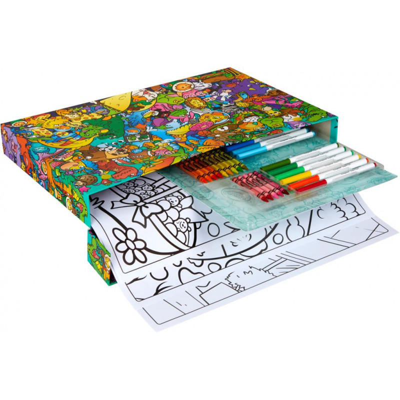 Crayola - Giant Colouring Page Art Kit | Mr Toys Toyworld