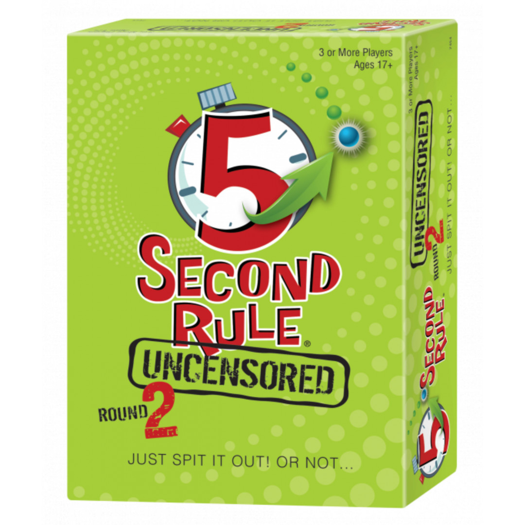 5 Second Rule® Uncensored Version 2 | Mr Toys Toyworld