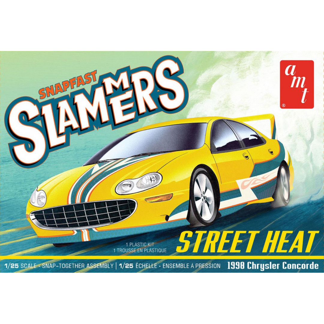 1:25 Street Heat 1998 Chrysler Concorde Snap Plastic Kit | Mr