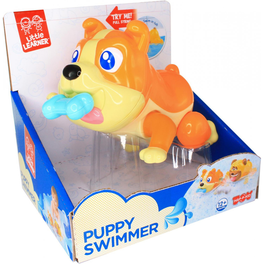 Puppy Swimmer (Orange) | Mr Toys Toyworld