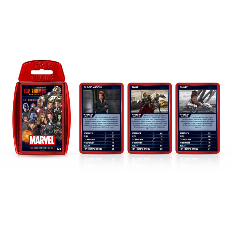 Top Trumps Marvel Cinematic Universe Card Game Pack - Shop