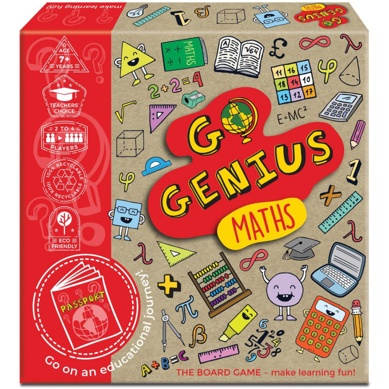 Go Genius Maths - The Board Game - Afterpay Available!