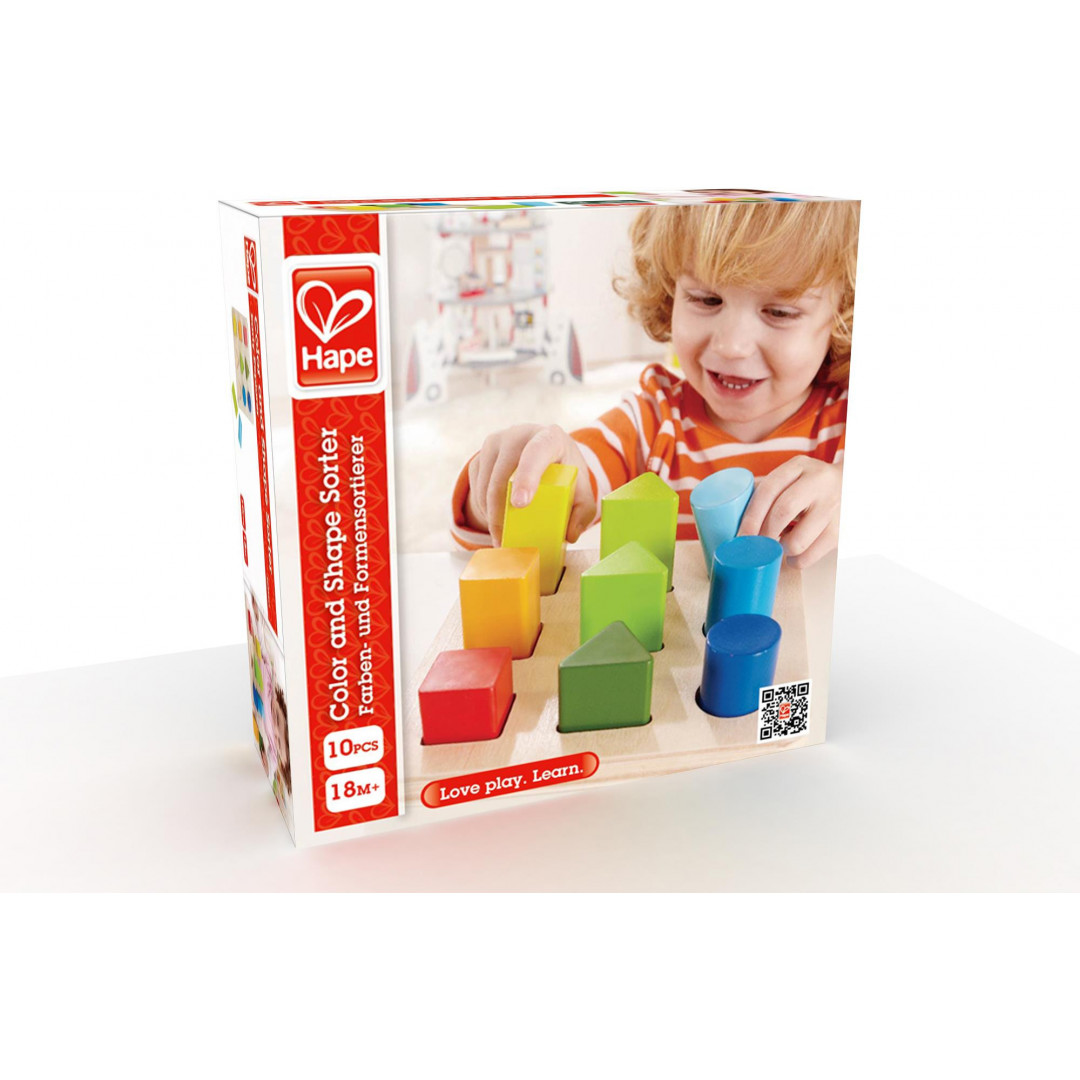 Hape Colour And Shape Sorter - Afterpay Available!
