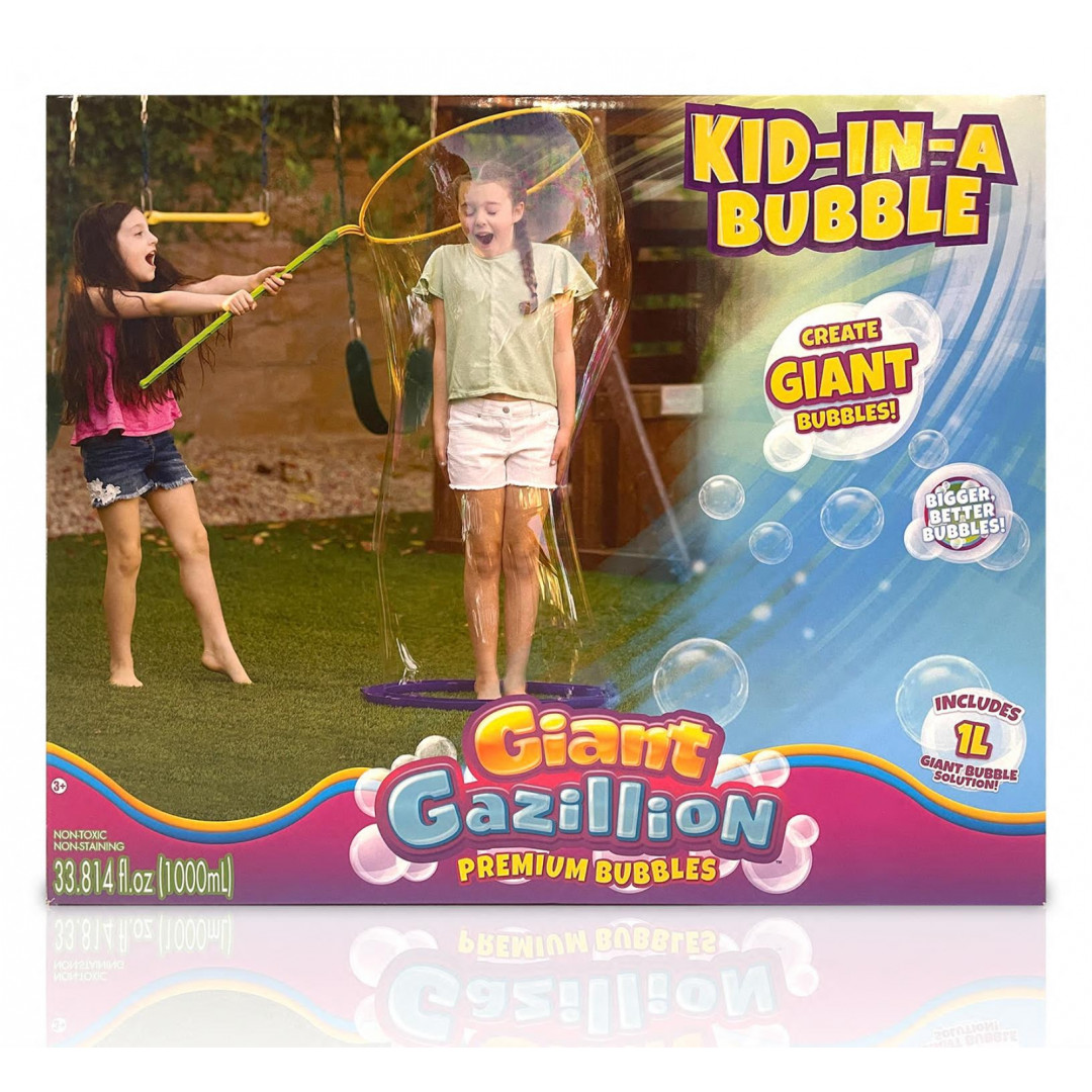 Gazillion Giant Kid In A Bubble With 1Lt Solution