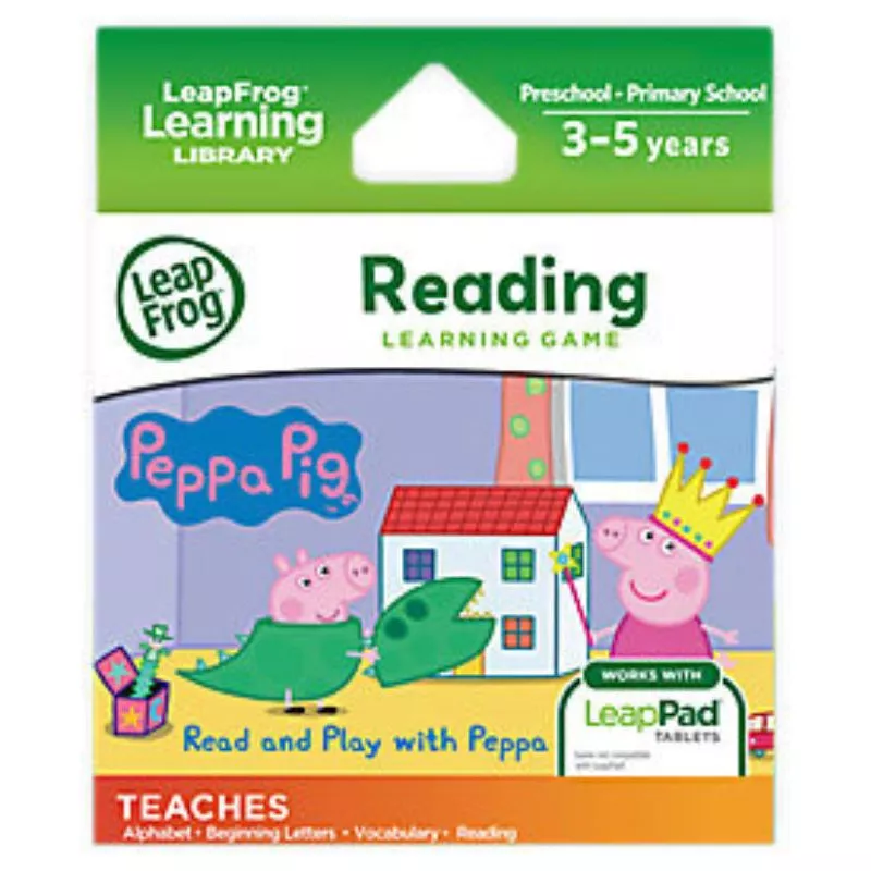 LeapFrog Peppa Pig Read and Play with Peppa Learning Game