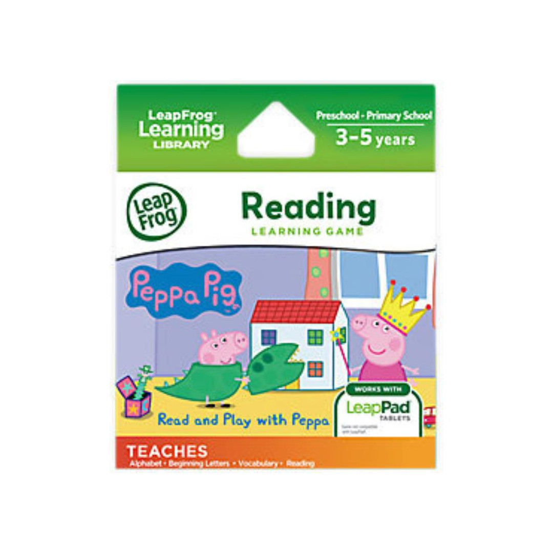 LeapFrog Peppa Pig Read and Play with Peppa Learning Game